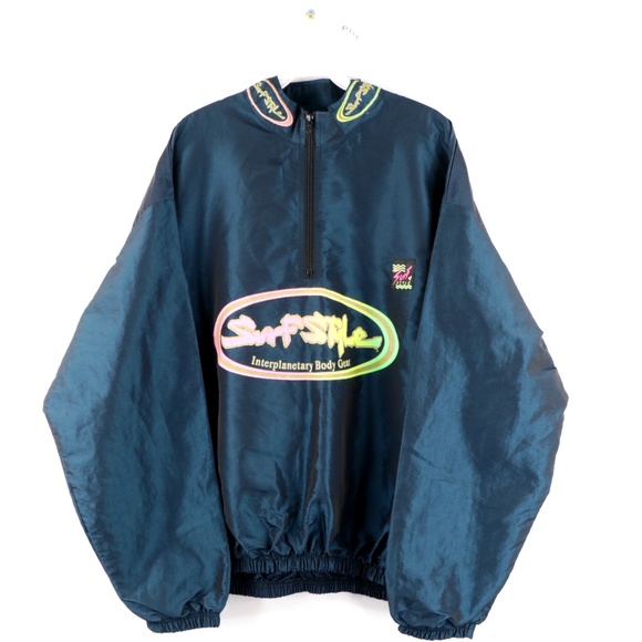 surf style | Jackets & Coats | Vintage Surf Style Chromatic Windbreaker ...